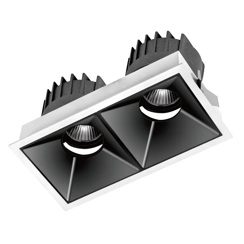 Led lights for commercial use Hotel application, square frame double ...