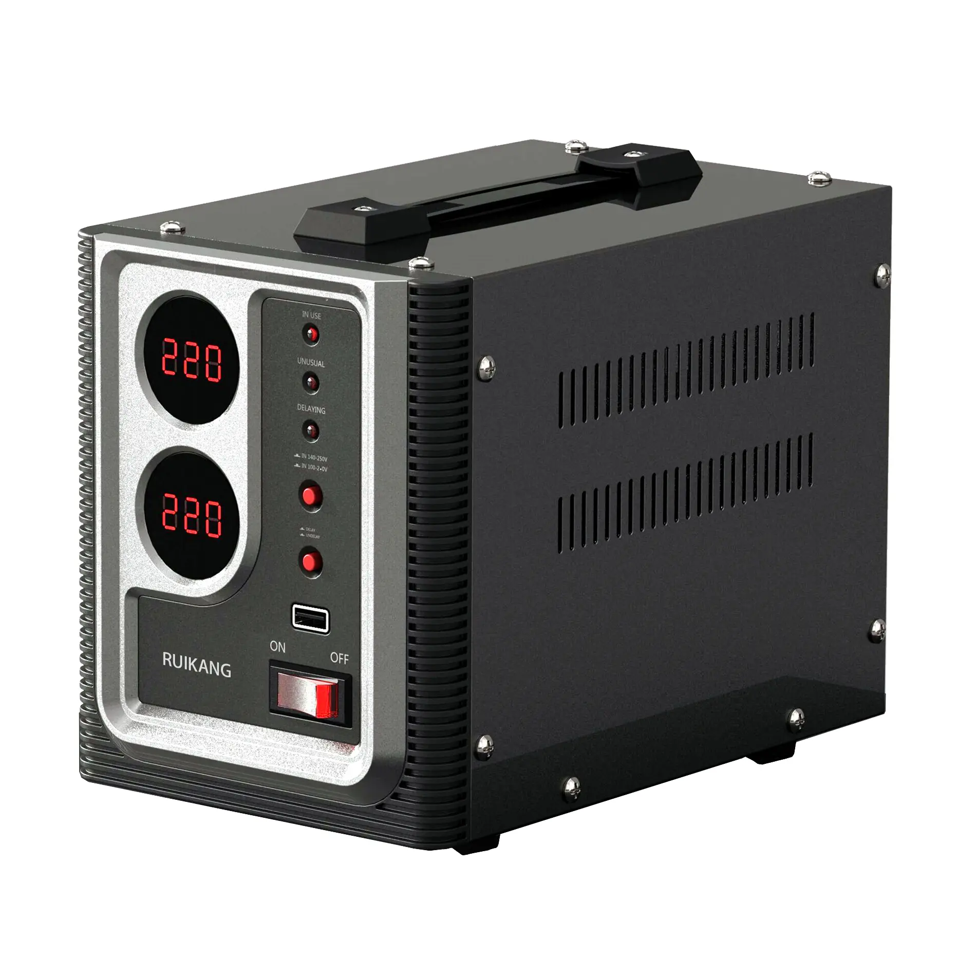 Relay voltage stabilizer 500-5000VA aluminum coil avr automatic voltage ...