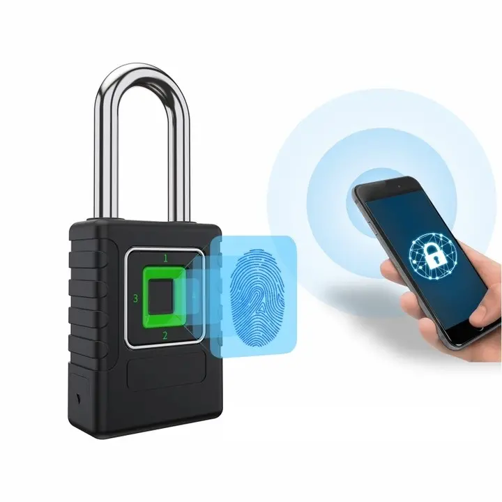 Electronic Padlock-Digital Fingerprint Padlock Puts Security At ...
