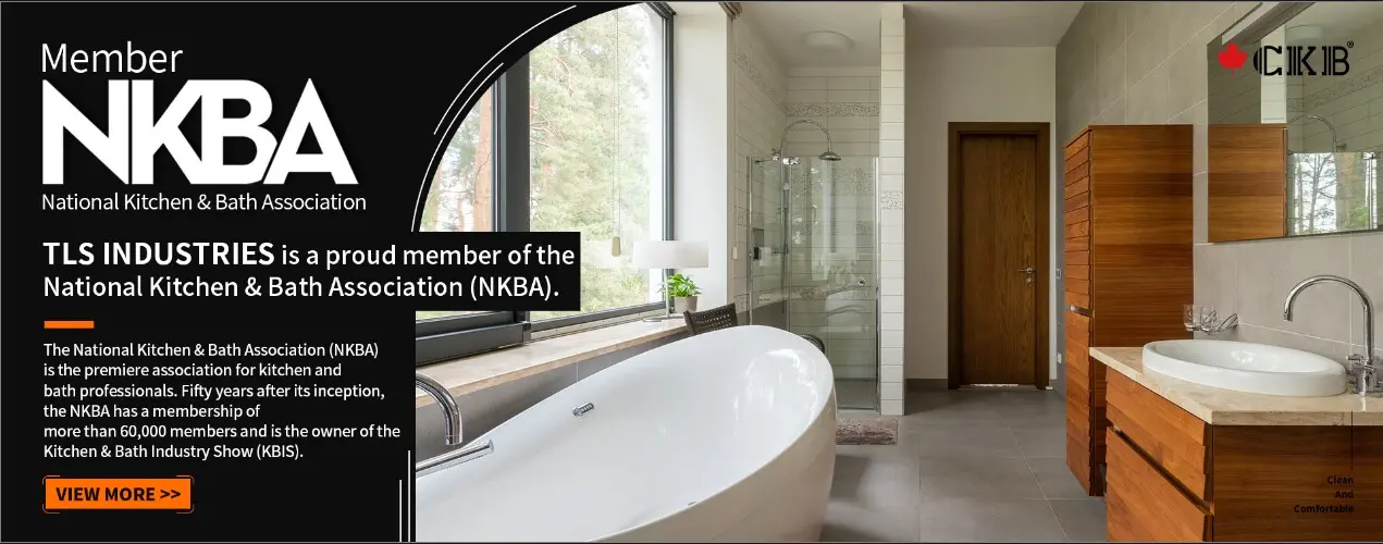 TLS INDUSTRIES is a proud member of the National Kitchen & Bath Association (NKBA).