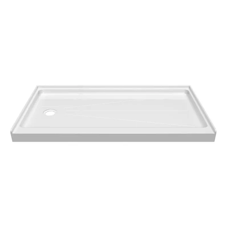 Top Quality Anti-Slip Surface Rectangular Shower Trays Bathroom Freestanding Walk In Acrylic ...