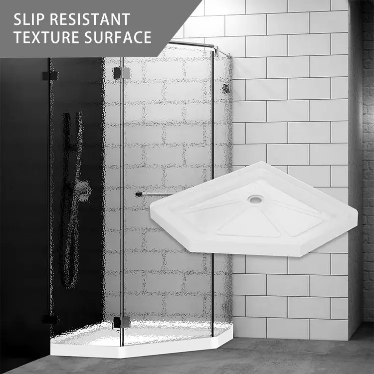 Wholesale Price Neo Angle Custom Modern Sector Black White Bathroom ...
