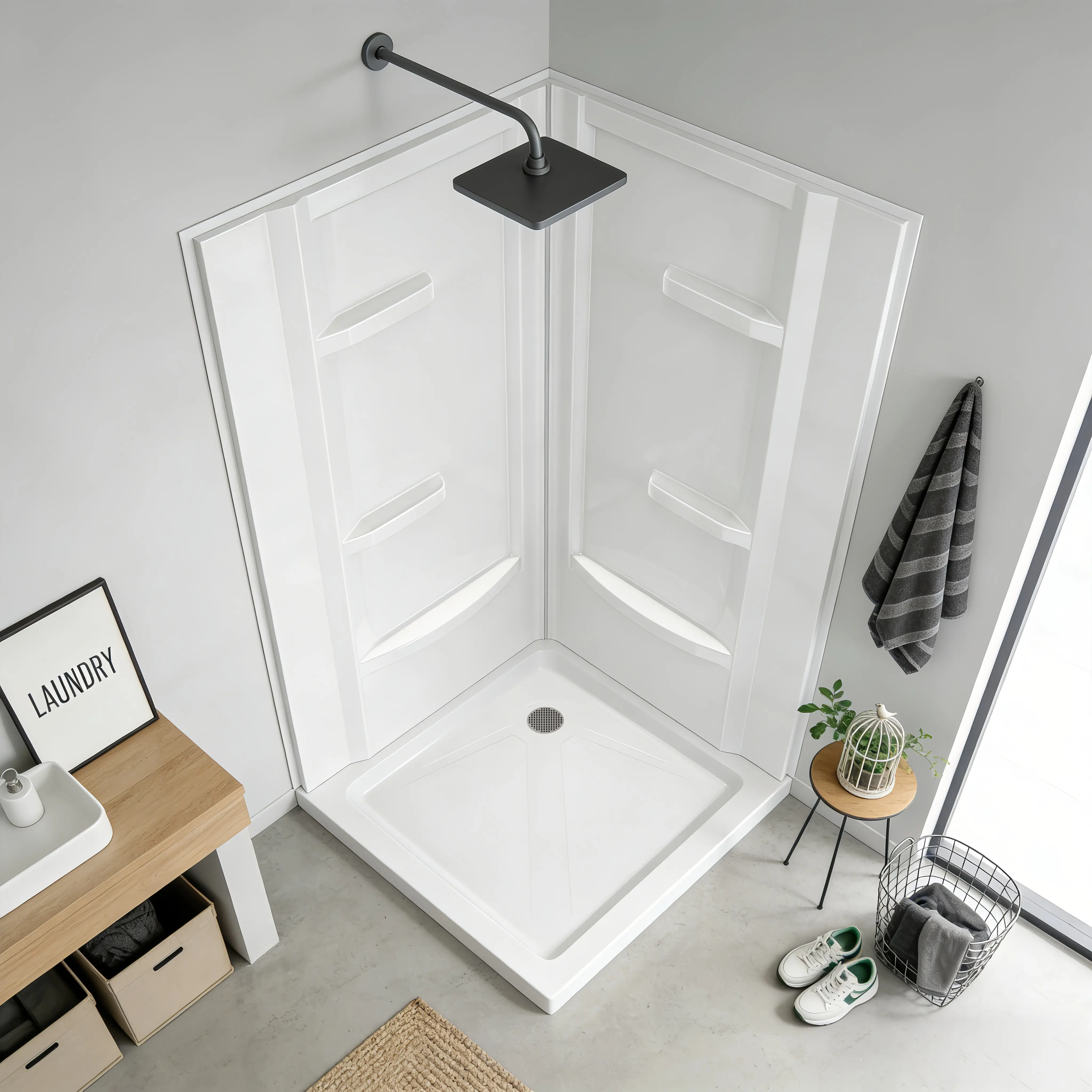 Factory Price Easy Installation 2.2mm High Glossy White Acrylic Sheet ...